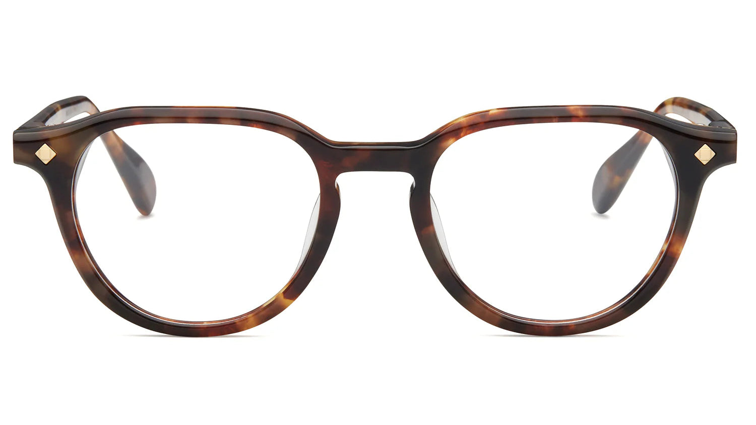 LUNETTERIE GENERALE EYEGLASSES - DESERT RAIN MEDIUM TORTOISE/18K GOLD